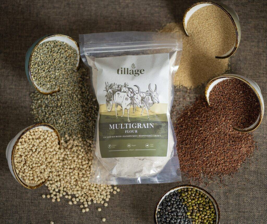 Multigrain Gluten Free Millet Flour - Tillage